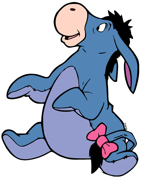 Eeyore Clip Art (PNG Images) | Disney Clip Art Galore