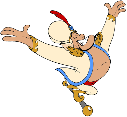 Aladdin's Genie Clip Art (PNG Images) | Disney Clip Art Galore