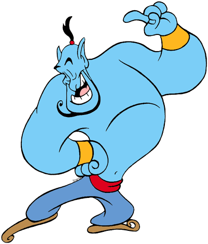 Aladdin's Genie Clip Art (PNG Images) | Disney Clip Art Galore
