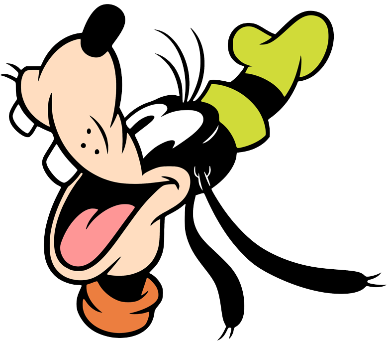Disney Goofy Face Drawing