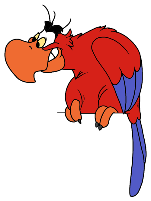 Aladdin's Iago Clip Art (PNG Images) | Disney Clip Art Galore