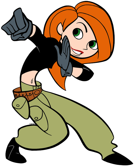 kim possible coloring pages free