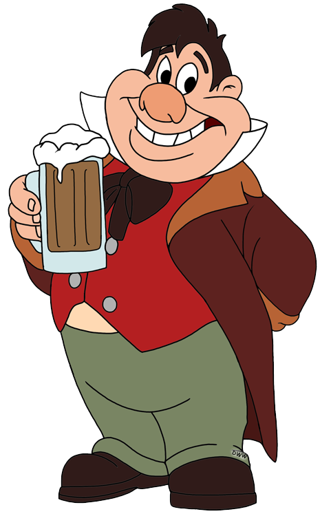 Gaston & Lefou Clip Art Images | Disney Clip Art Galore