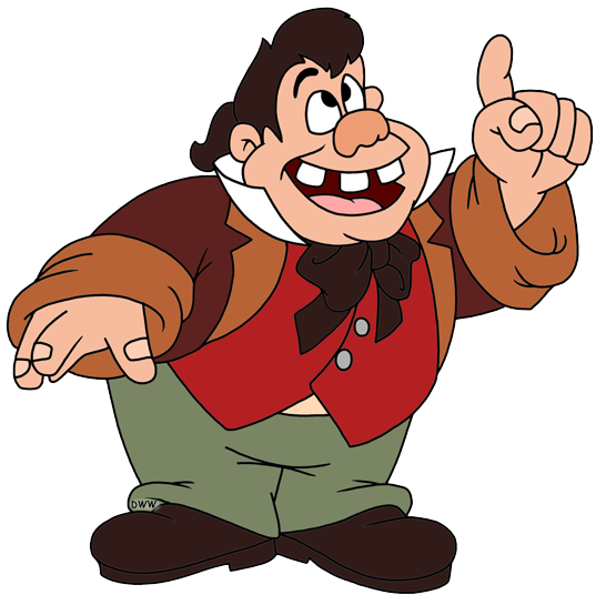 Gaston & Lefou Clip Art Images | Disney Clip Art Galore