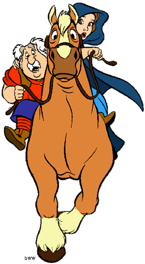 Beauty and the Beast Group Clip Art 2 | Disney Clip Art Galore