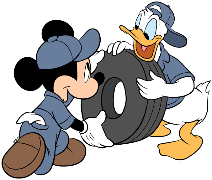 Mickey, Donald & Goofy Clip Art (PNG Images) | Disney Clip Art Galore