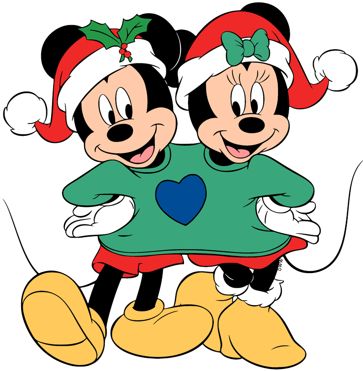 Clip Art Christmas Mickey