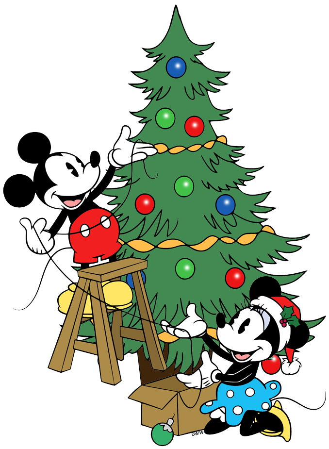 Mickey Mouse Christmas Clip Art (PNG Images) | Disney Clip Art Galore