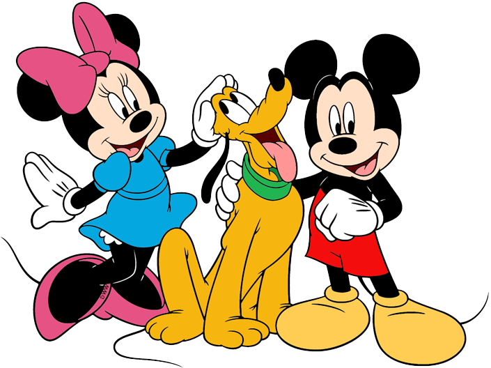 Mickey, Minnie & Pluto Clip Art 2 | Disney Clip Art Galore