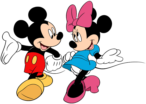 Minnie And Mickey Mouse Together