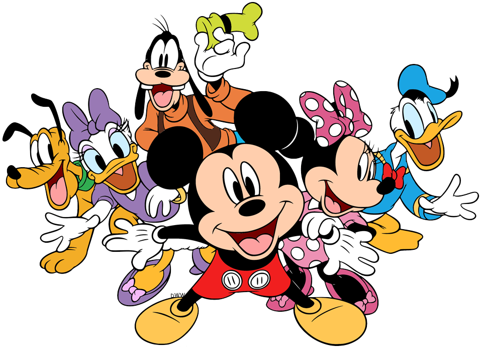 Mickey Mouse & Friends Clip Art (PNG Images) | Disney Clip Art Galore