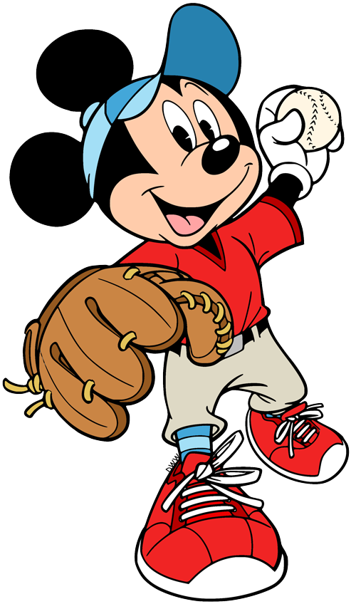 Mickey Mouse Sports Clip Art 2 | Disney Clip Art Galore