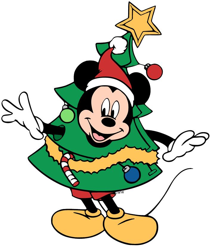 Mickey Mouse Christmas Clip Art (PNG Images) | Disney Clip Art Galore