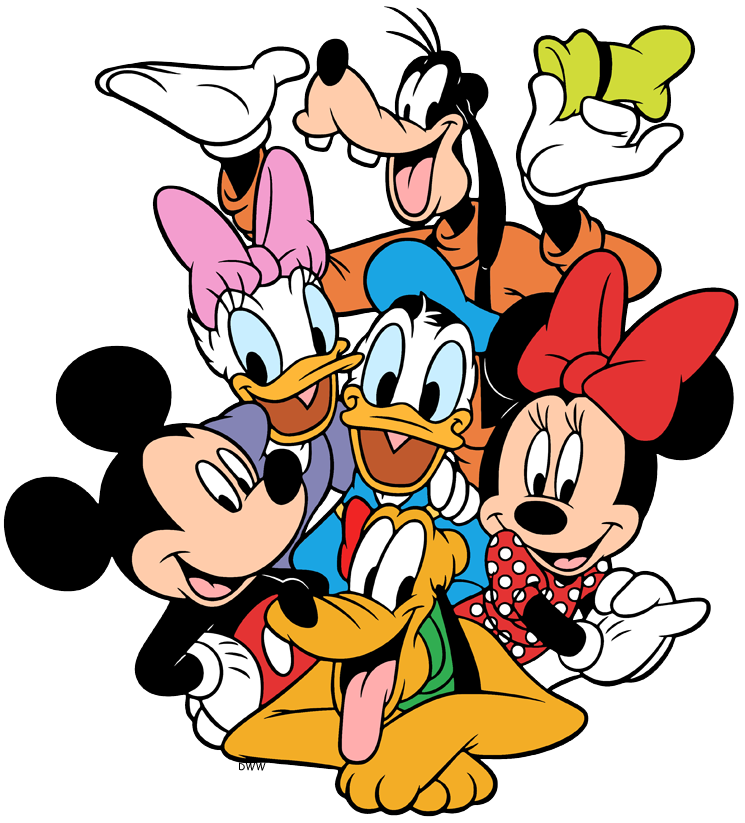 Mickey Mouse & Friends Clip Art (PNG Images) | Disney Clip Art Galore