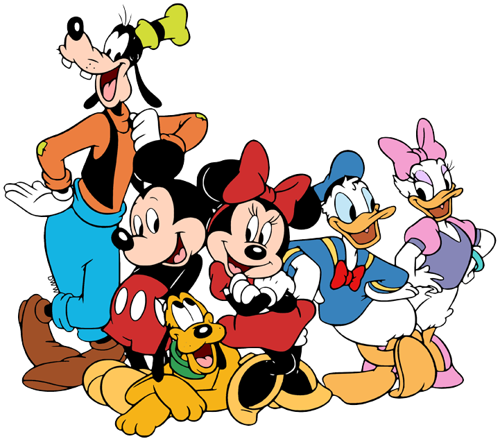 Mickey Mouse & Friends Clip Art (PNG Images) | Disney Clip Art Galore