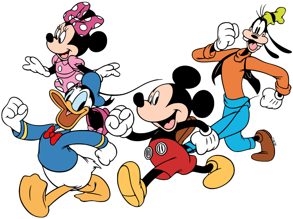 Mickey Mouse & Friends Clip Art (PNG Images) | Disney Clip Art Galore