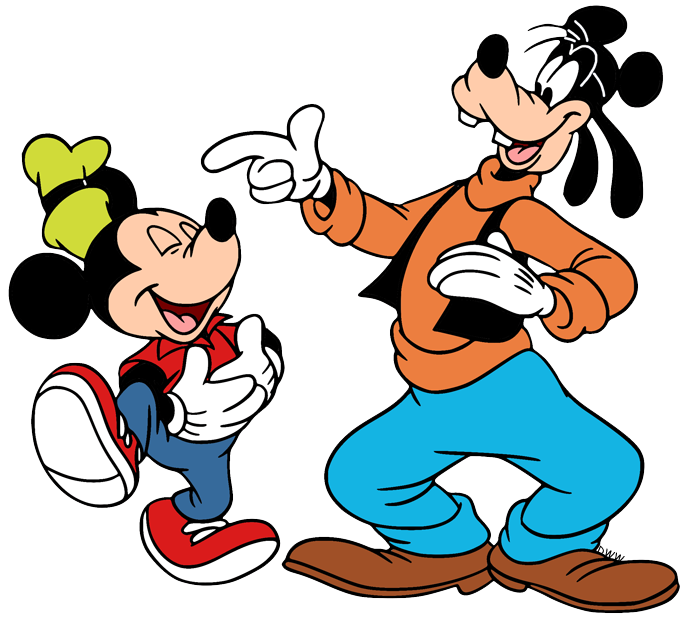 Mickey, Donald & Goofy Clip Art (PNG Images) | Disney Clip Art Galore