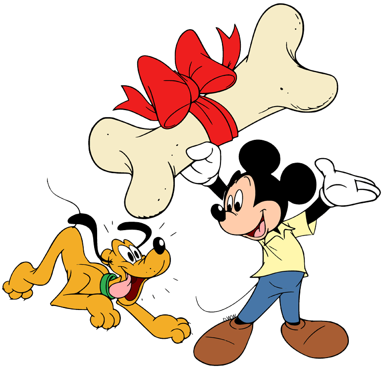 Mickey, Minnie & Pluto Clip Art Images | Disney Clip Art Galore