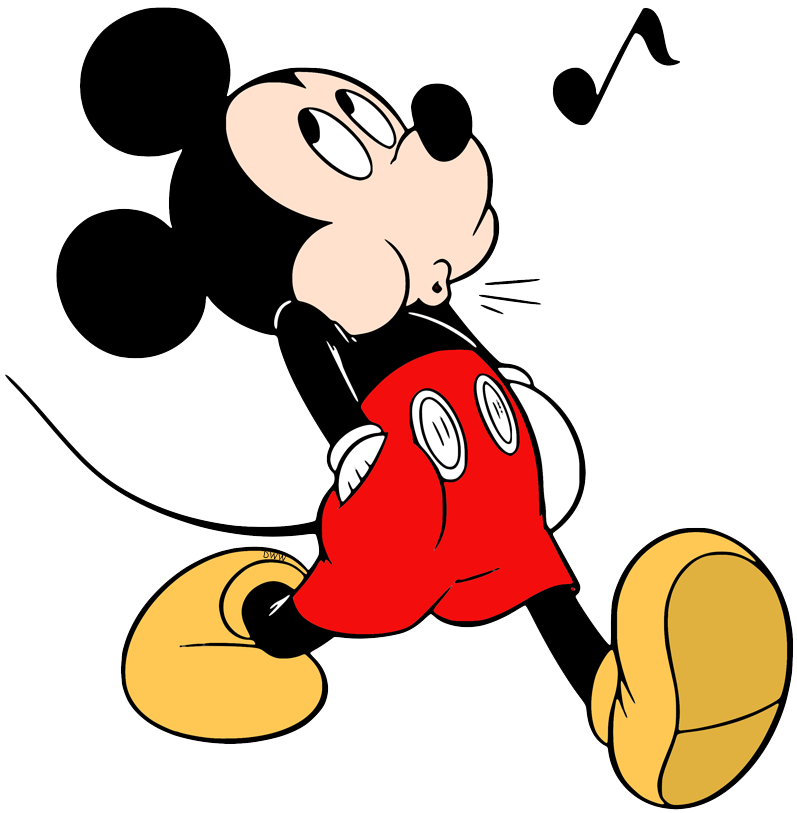 Mickey Mouse Music Clip Art Images | Disney Clip Art Galore