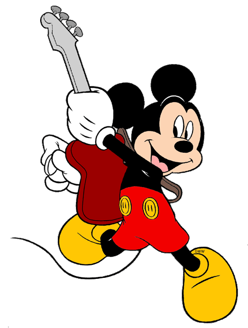 Mickey Mouse Music Clip Art Images | Disney Clip Art Galore