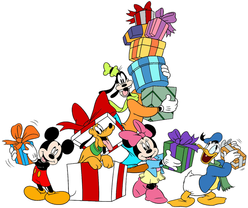 Mickey Mouse Christmas Clip Art 6 | Disney Clip Art Galore