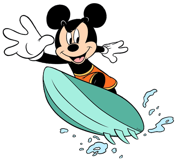 Disney Surfing Clip Art Images | Disney Clip Art Galore