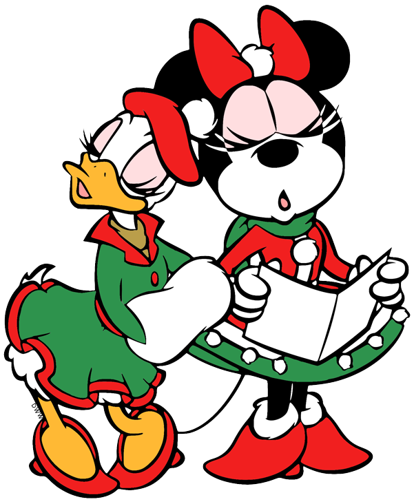 Disney Christmas Characters Clip Art