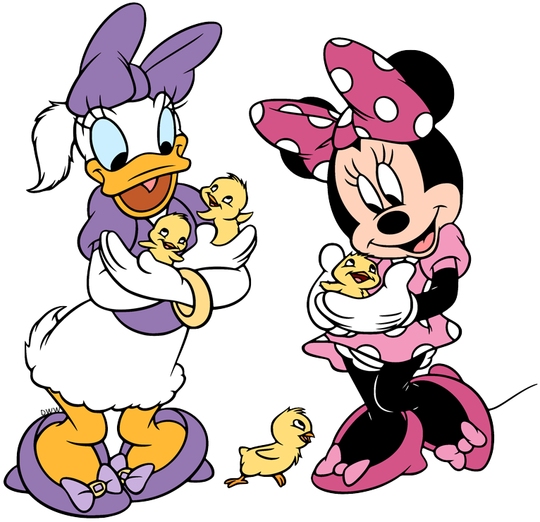 Daisy Duck En Minnie Mouse Baby's Baby Girl Daisy Duck And Minnie