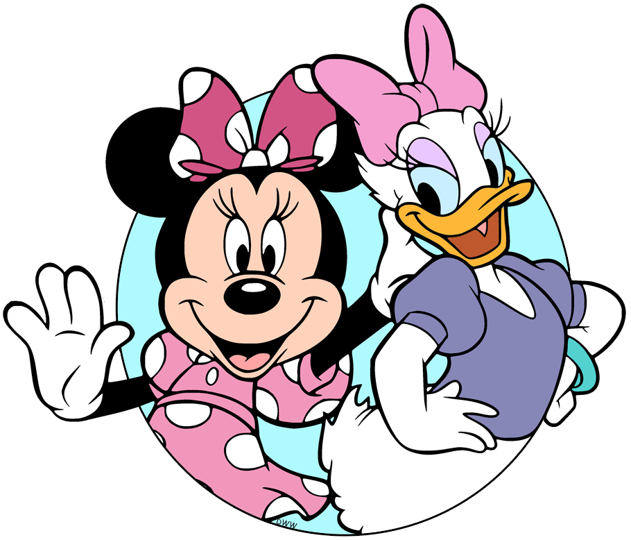 Daisy Duck En Minnie Mouse