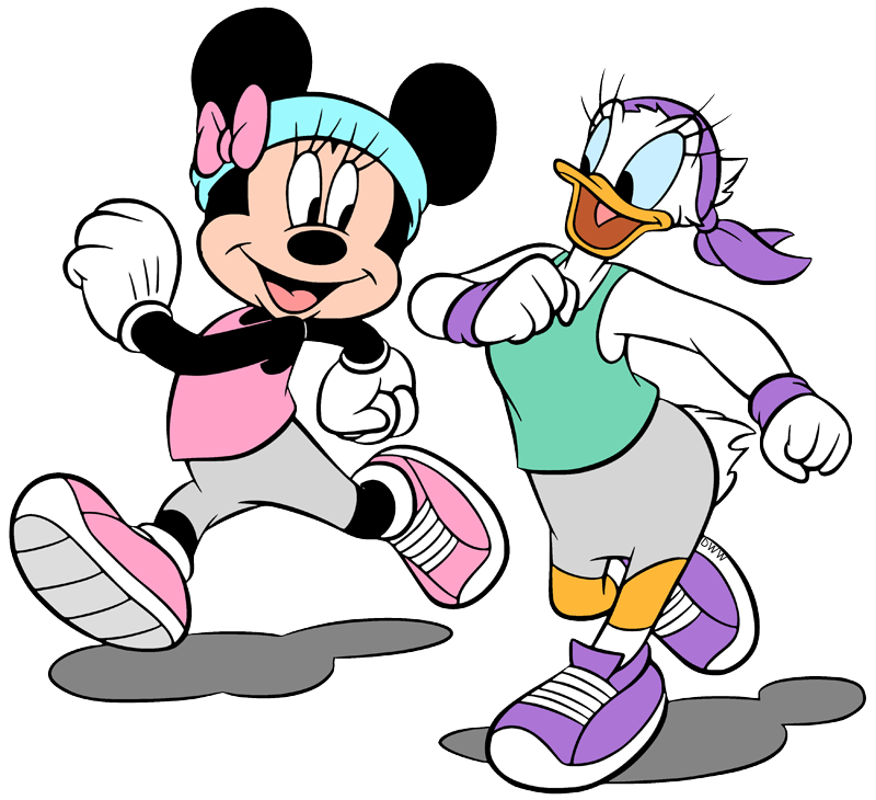 Minnie Mouse And Daisy Duck