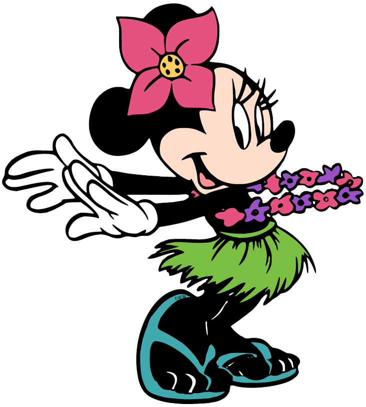 Minnie Mouse Summer Clipart