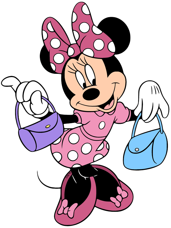 Minnie Mouse Purse Clipart