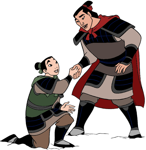 Mulan & Shang Clip Art Images | Disney Clip Art Galore