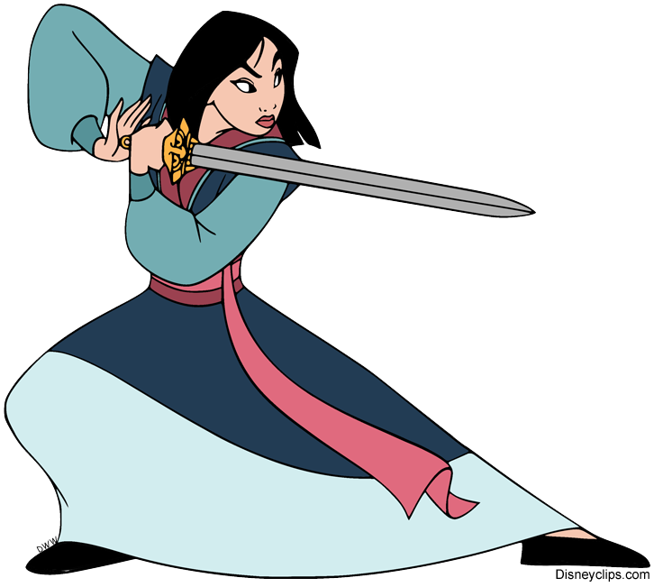 Mulan With Her Sword