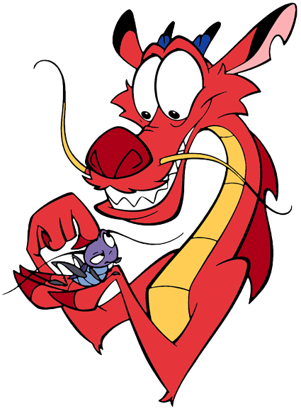 Mushu & Cri-Kee Clip Art Images | Disney Clip Art Galore