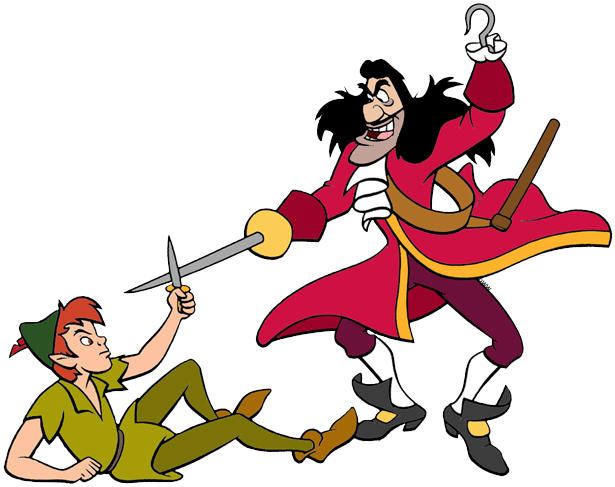 Peter Pan Hook Fight