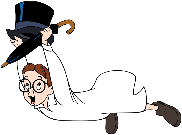 Disney Peter Pan Flying Clipart