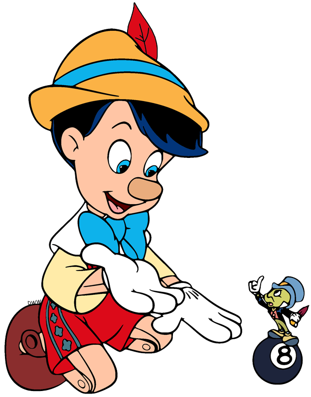 Pinocchio & Jiminy Cricket Clip Art Images | Disney Clip Art Galore