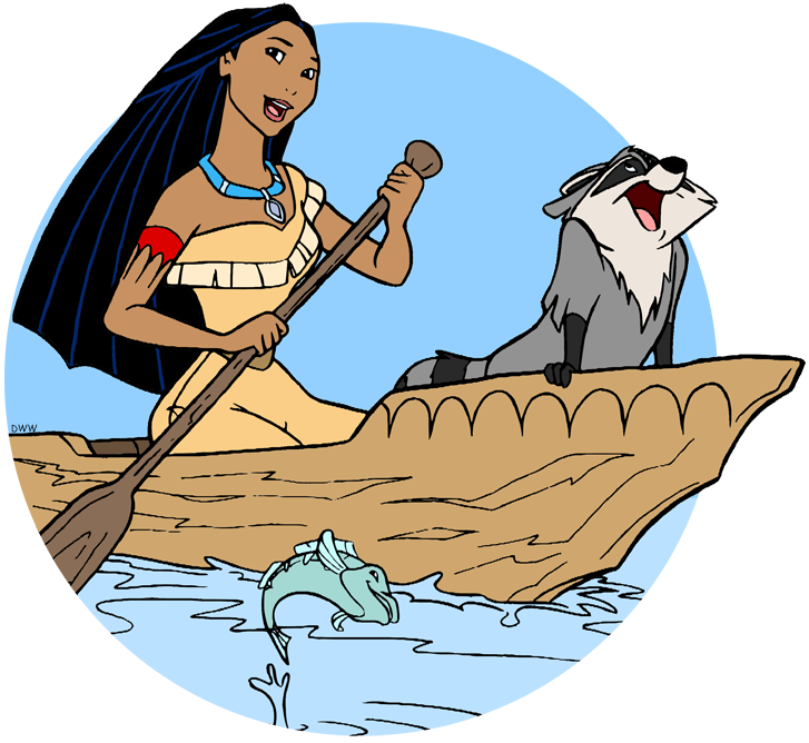 Pocahontas, Friends and Family Clip Art Images | Disney Clip Art Galore