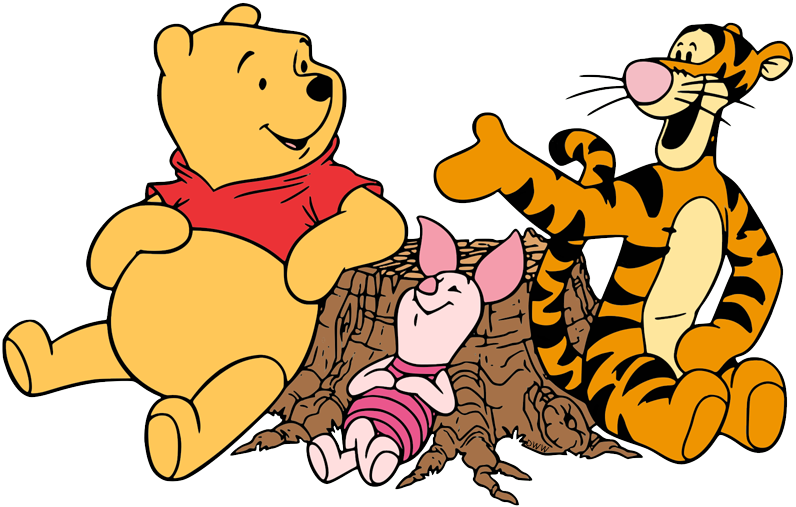 Pooh, Piglet and Tigger Clip Art Images | Disney Clip Art Galore