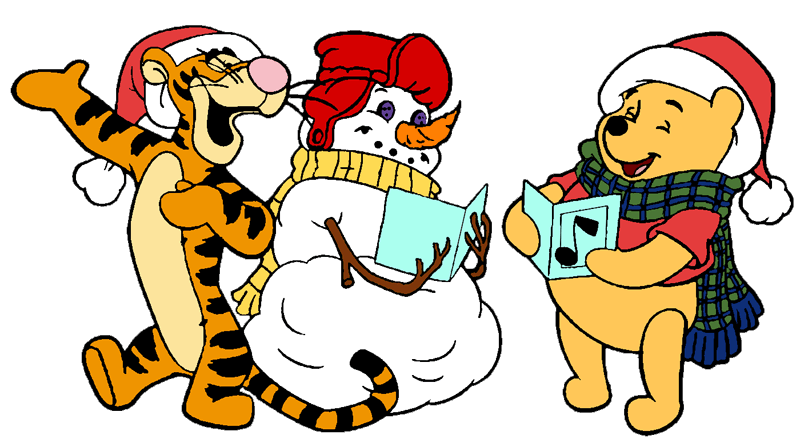 Winnie the Pooh Christmas Clip Art | Disney Clip Art Galore