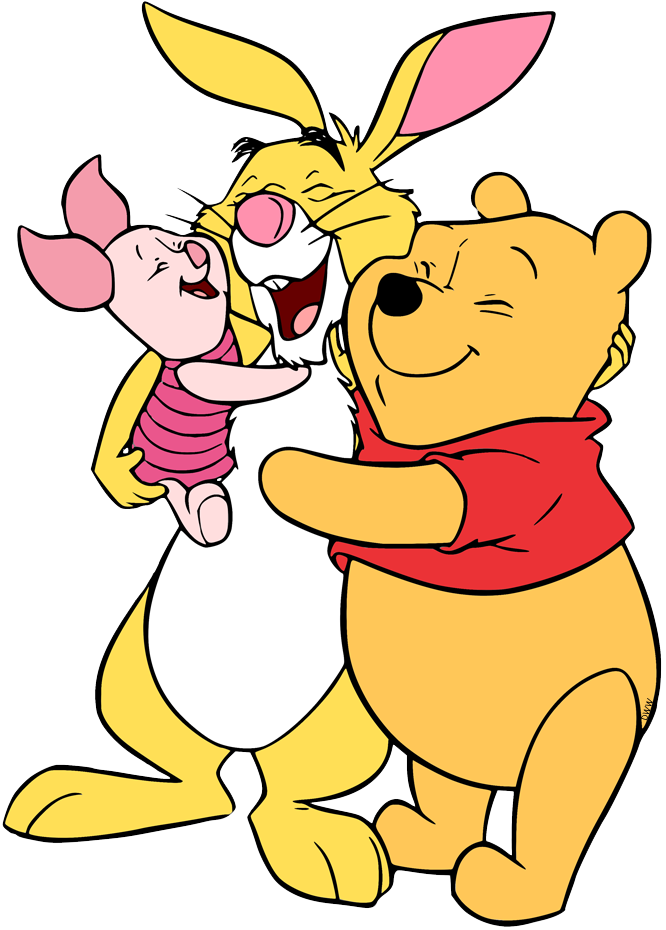 Winnie the Pooh Mixed Group Clip Art | Disney Clip Art Galore
