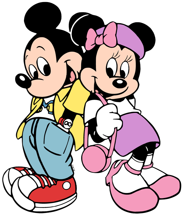 Minnie And Mickey Mouse Kissing Wallpaper