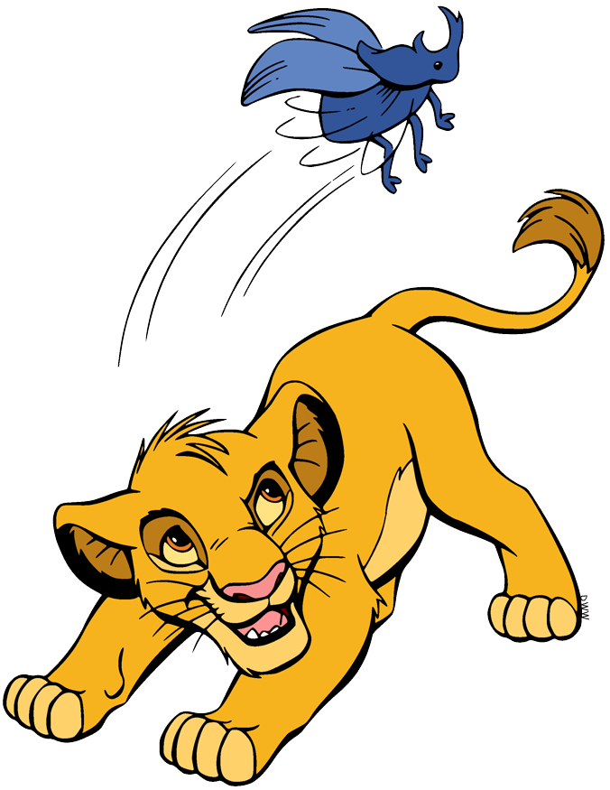 Young Simba Clip Art Images | Disney Clip Art Galore