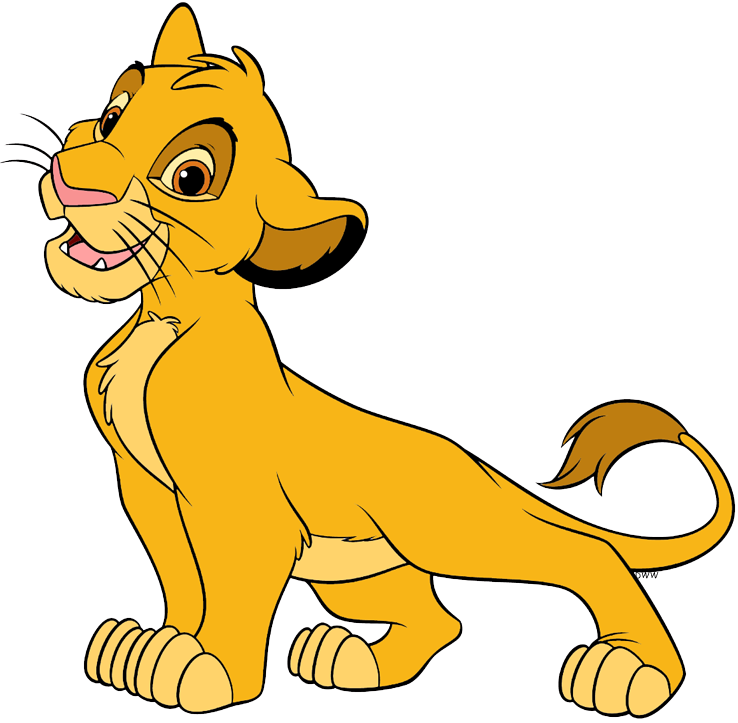 Young Simba Clip Art Images | Disney Clip Art Galore