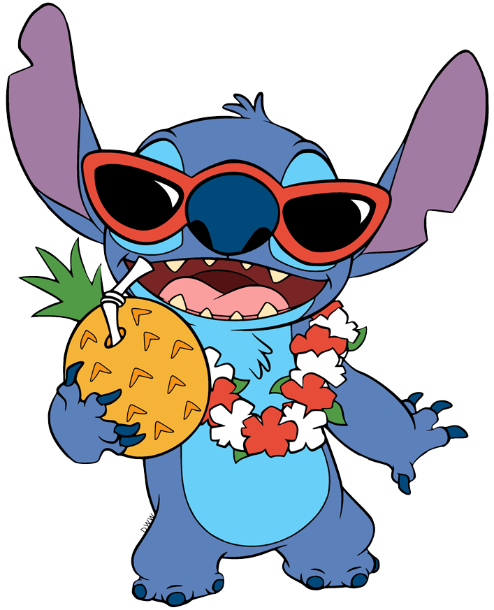 Lilo And Stitch White Background