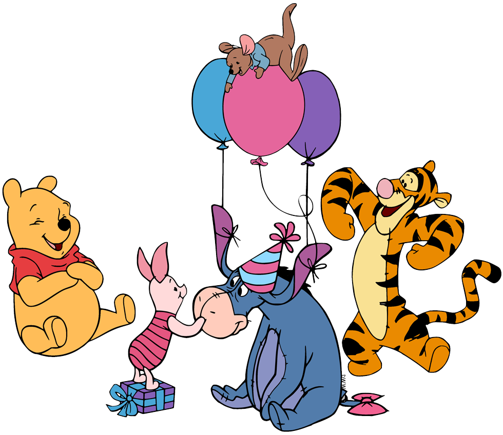 Winnie the Pooh Mixed Group Clip Art Images | Disney Clip Art Galore