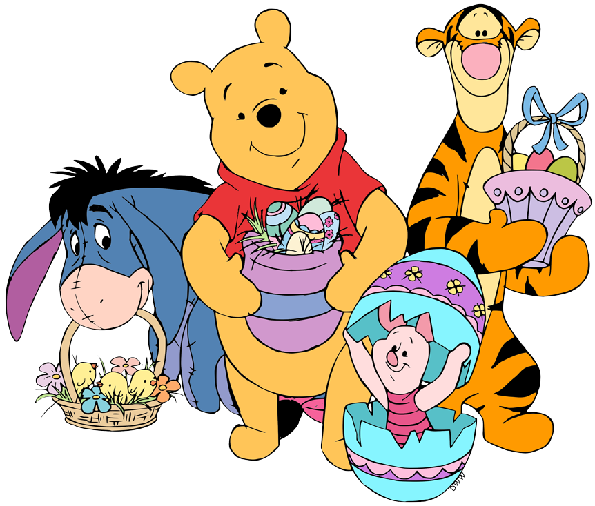 Winnie The Pooh Easter Wallpaper