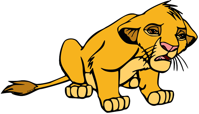 Young Simba Clip Art 2 | Disney Clip Art Galore