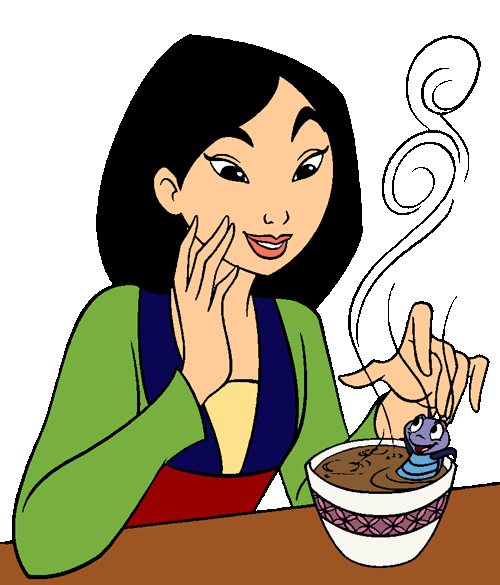 Mulan Cricket In Tea Gif